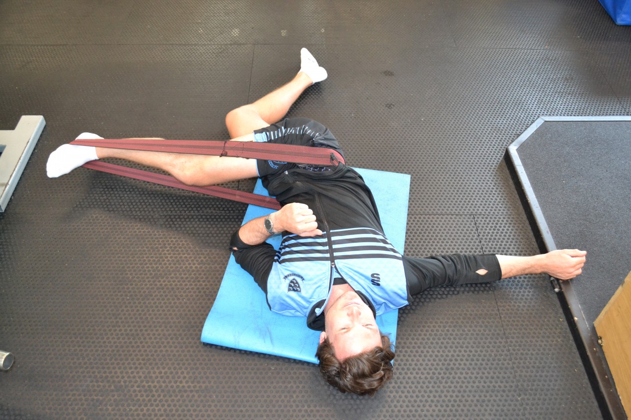 Stretch Band: athletic performance, flexibility, mobility.